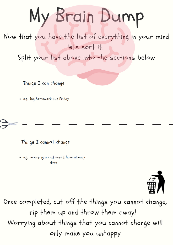 Squish Brain Dump - Kids Anxiety Buster Series – Squish Therapy Dough